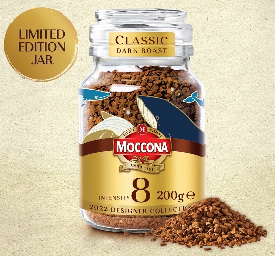 *Limited* Moccona Classic Dark Roast 8 Freeze Dried Instant Coffee 200g ...
